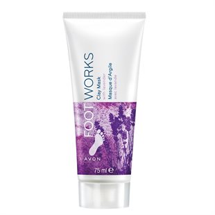 Foot Works Lavender Clay Mask 75ml - Avon South Africa
