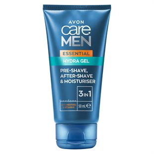 Avon Care Men Essential Hydra Gel Pre-Shave, After-Shave & Moisturiser ...