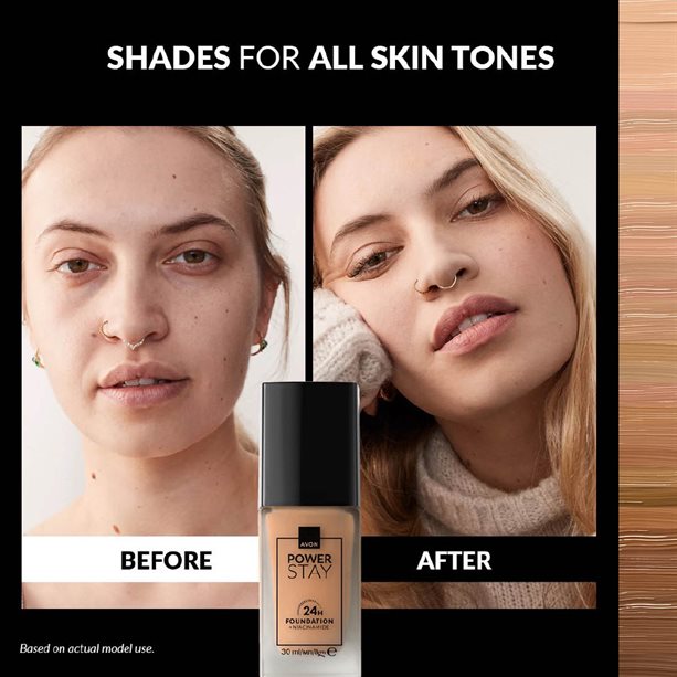Avon Power Stay 24-Hour Foundation 30ml - Avon South Africa