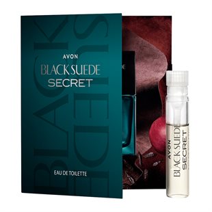 Black Suede Secret Sample Vial 0.6ml - Avon South Africa