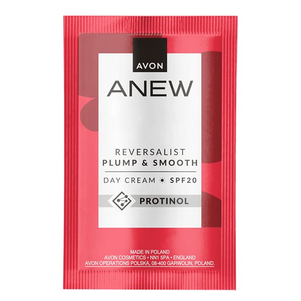 Anew Reversalist Plump & Smooth Day Cream SPF 20 Sample Sachet 2ml ...