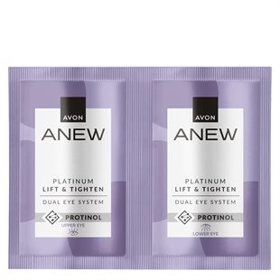 Anew Platinum Lift & Tighten Dual Eye System Sample Sachet 2ml - Avon ...