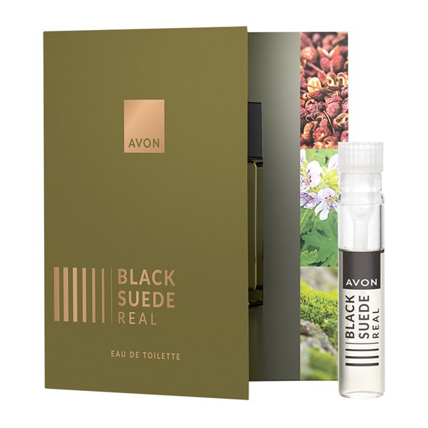 Black Suede Real Sample Vial 0.6ml - Avon South Africa