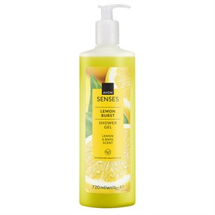 Senses Lemon Burst Shower Gel 720ml - Avon South Africa