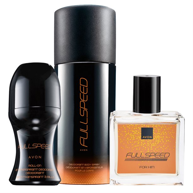 Full Speed Roll-On, Body Spray & Eau de Toilette 3 piece(s) - Avon ...
