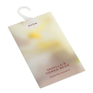 Vanilla & Tonka Bean Scented Sachet 1 piece - Avon South Africa