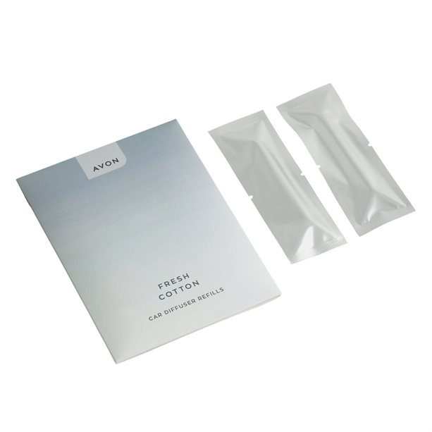Fresh Cotton Car Diffuser Refill Pack 2 piece(s) - Avon South Africa