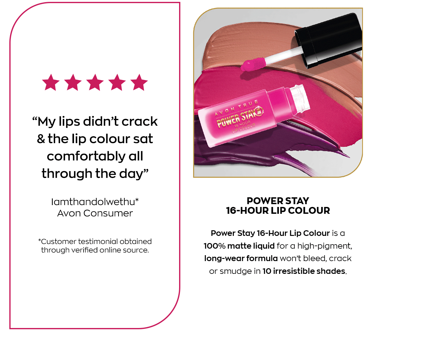 Avon PowerStay Range